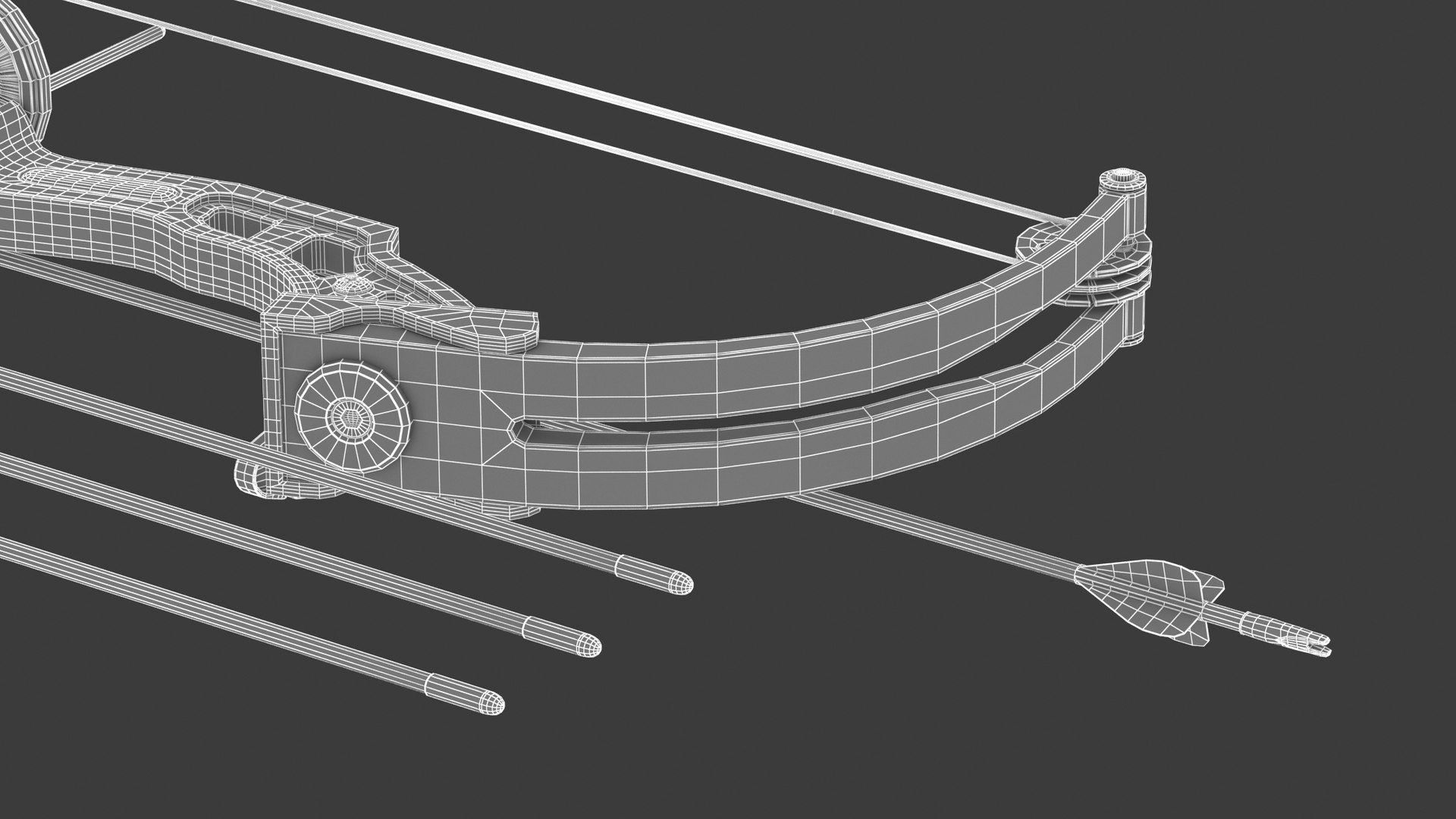 Bow Arrow 3D Model - TurboSquid 1589534