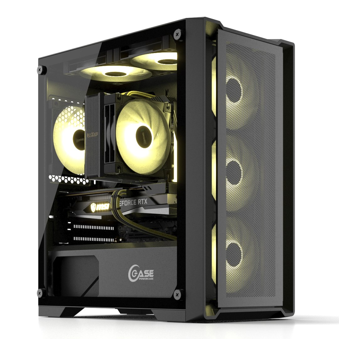 Gaming PC 14 3D Model - TurboSquid 2187873