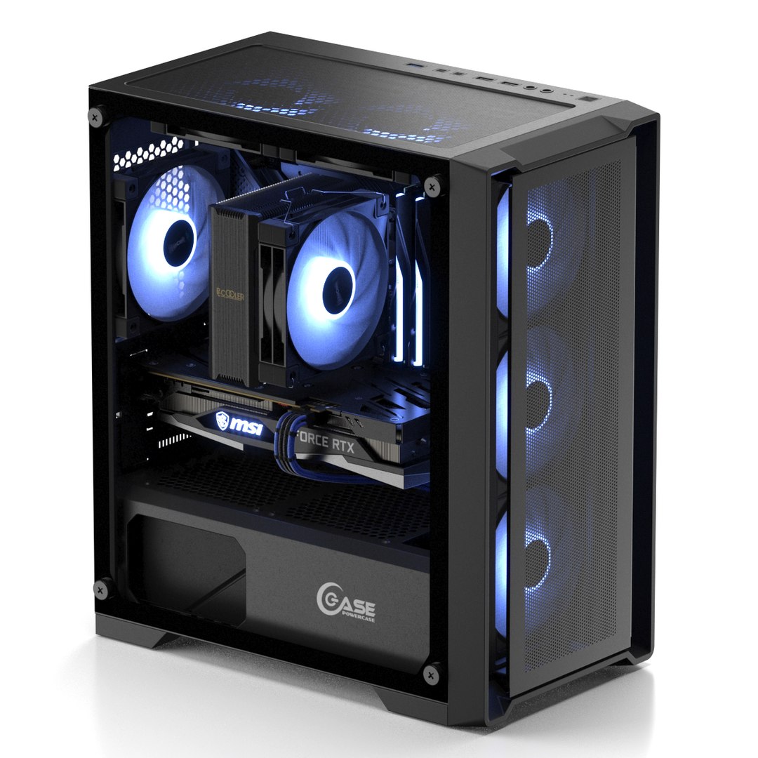 Gaming PC 14 3D Model - TurboSquid 2187873