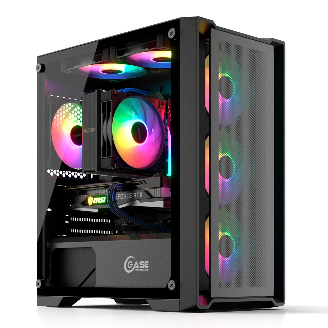 Gaming PC 14 3D Model - TurboSquid 2187873