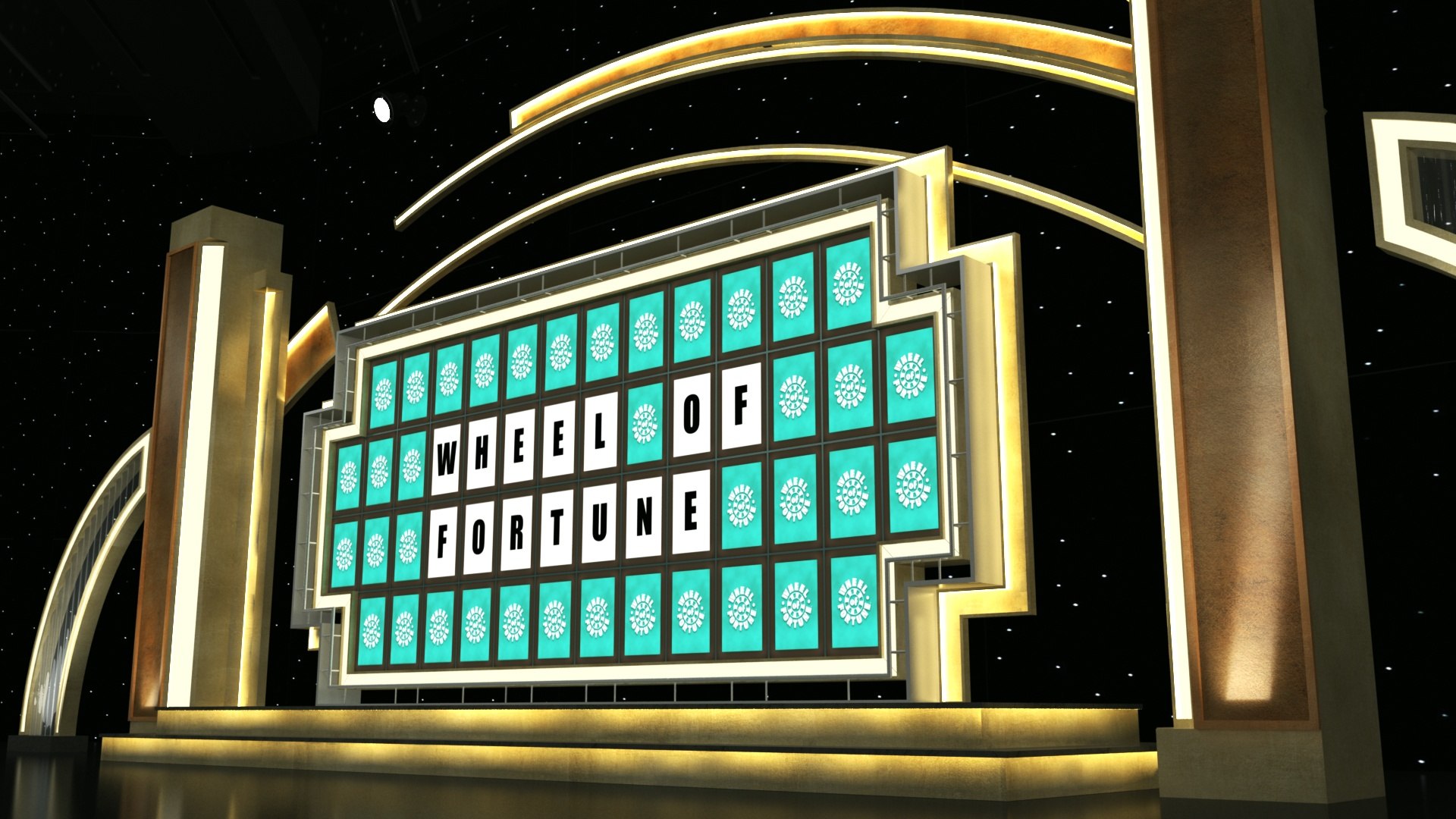 3D Celebrity Family Feud And Wheel Of Fortune Collection - TurboSquid ...