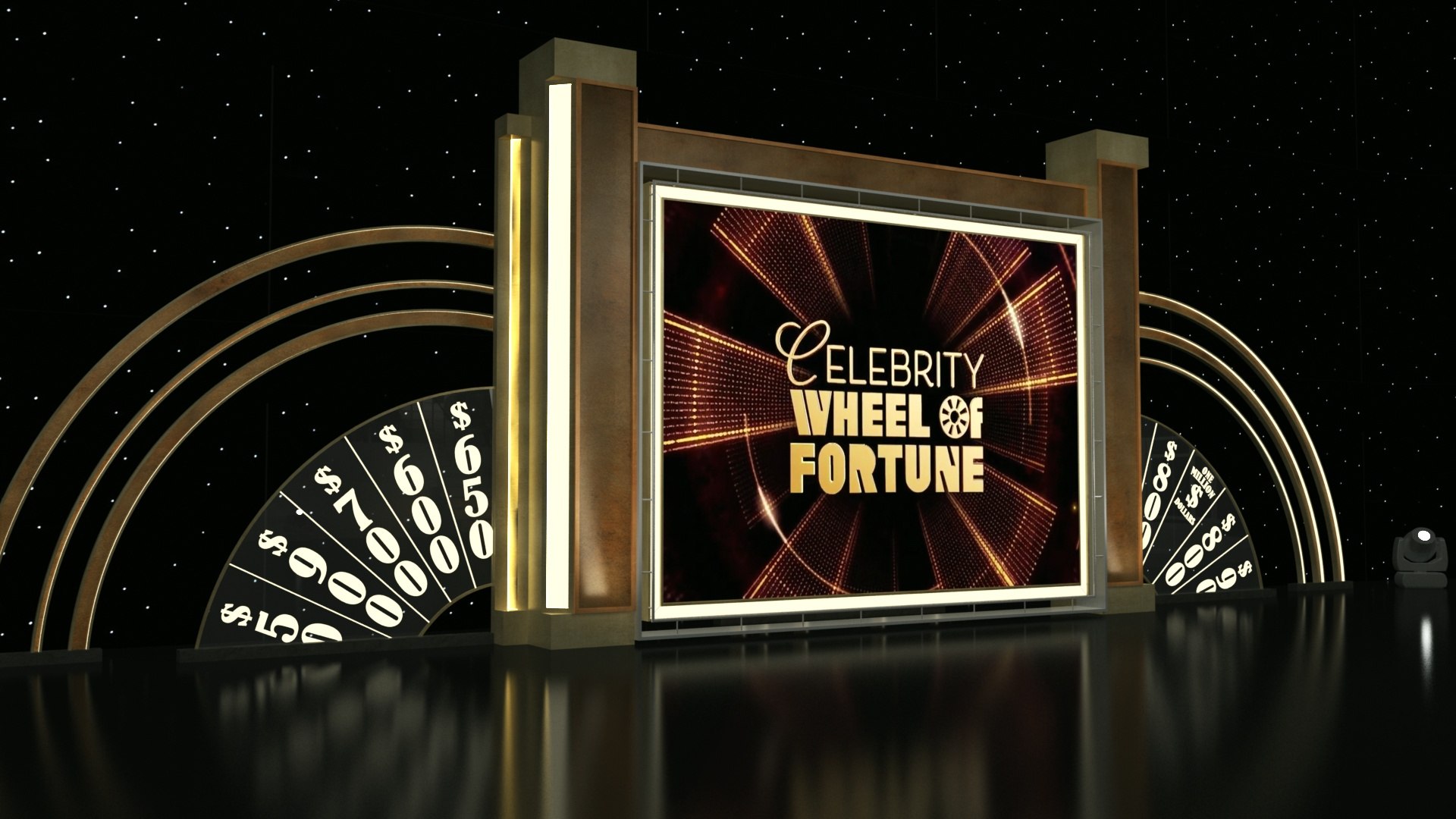 3D Celebrity Family Feud And Wheel Of Fortune Collection - TurboSquid ...