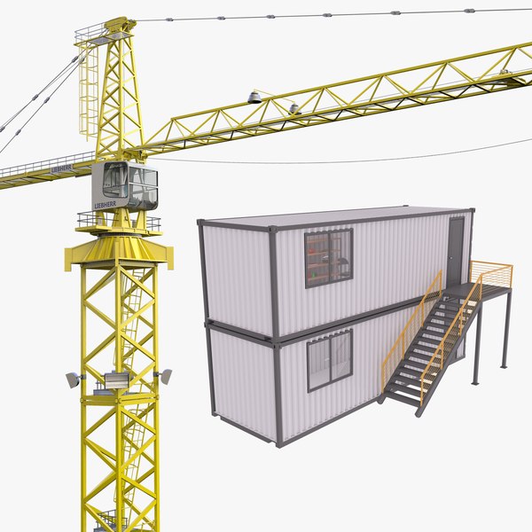 Portable Building 3D Models for Download | TurboSquid