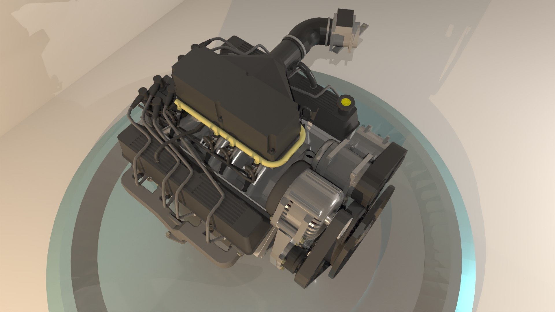 3D Suv V8 Engine - TurboSquid 1468208