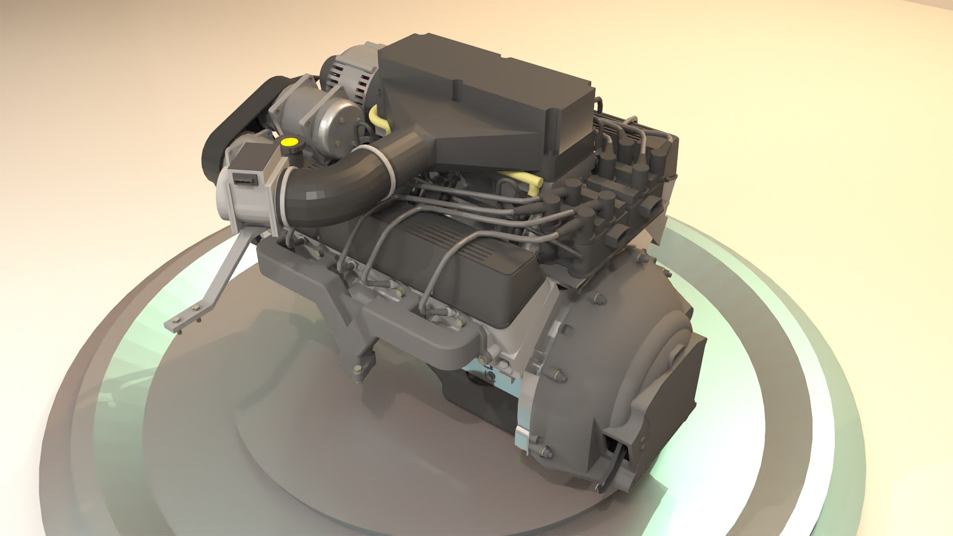 3D Suv V8 Engine - TurboSquid 1468208