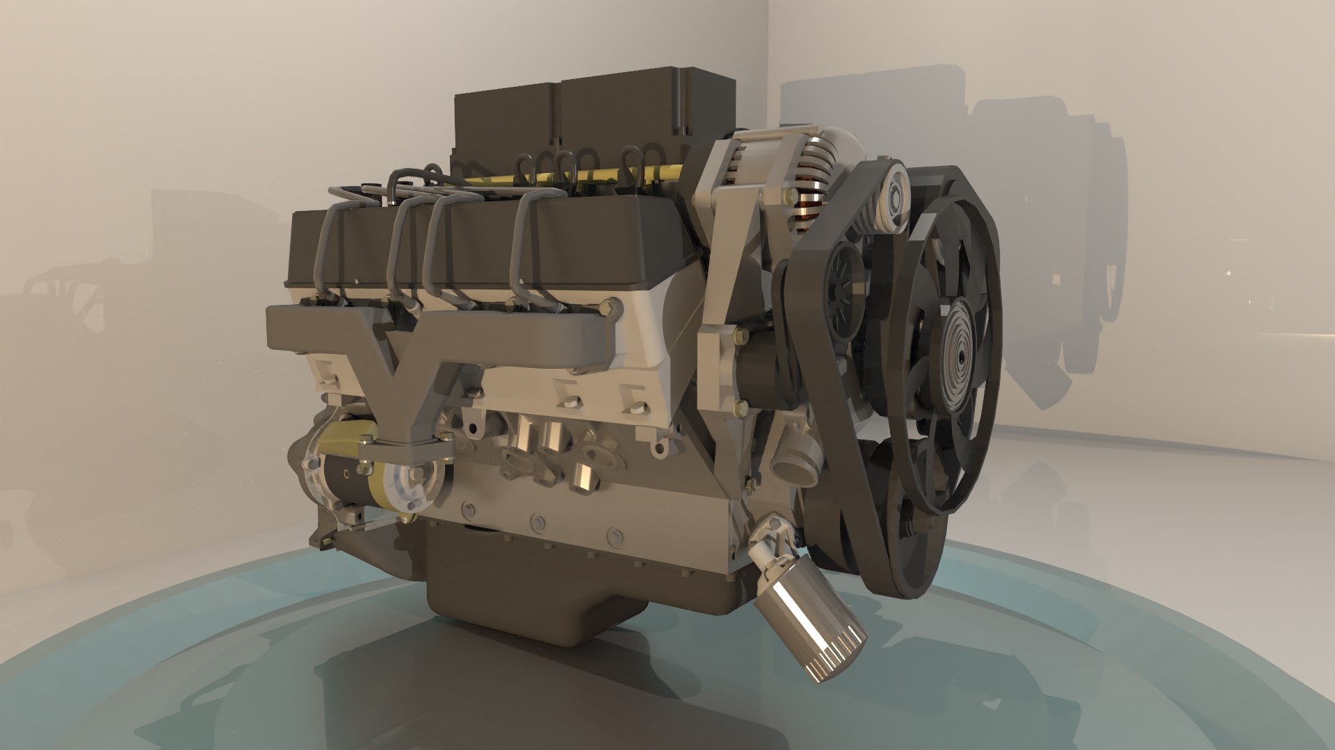 3D Suv V8 Engine - TurboSquid 1468208