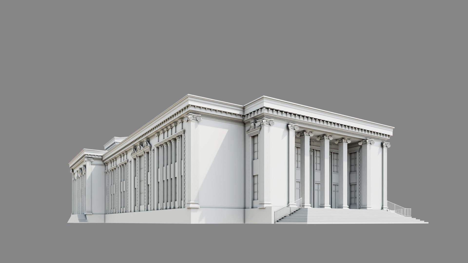 3D Theatre Building Model - TurboSquid 2029086