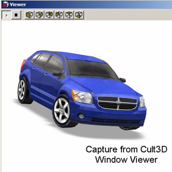 3d model dodge caliber