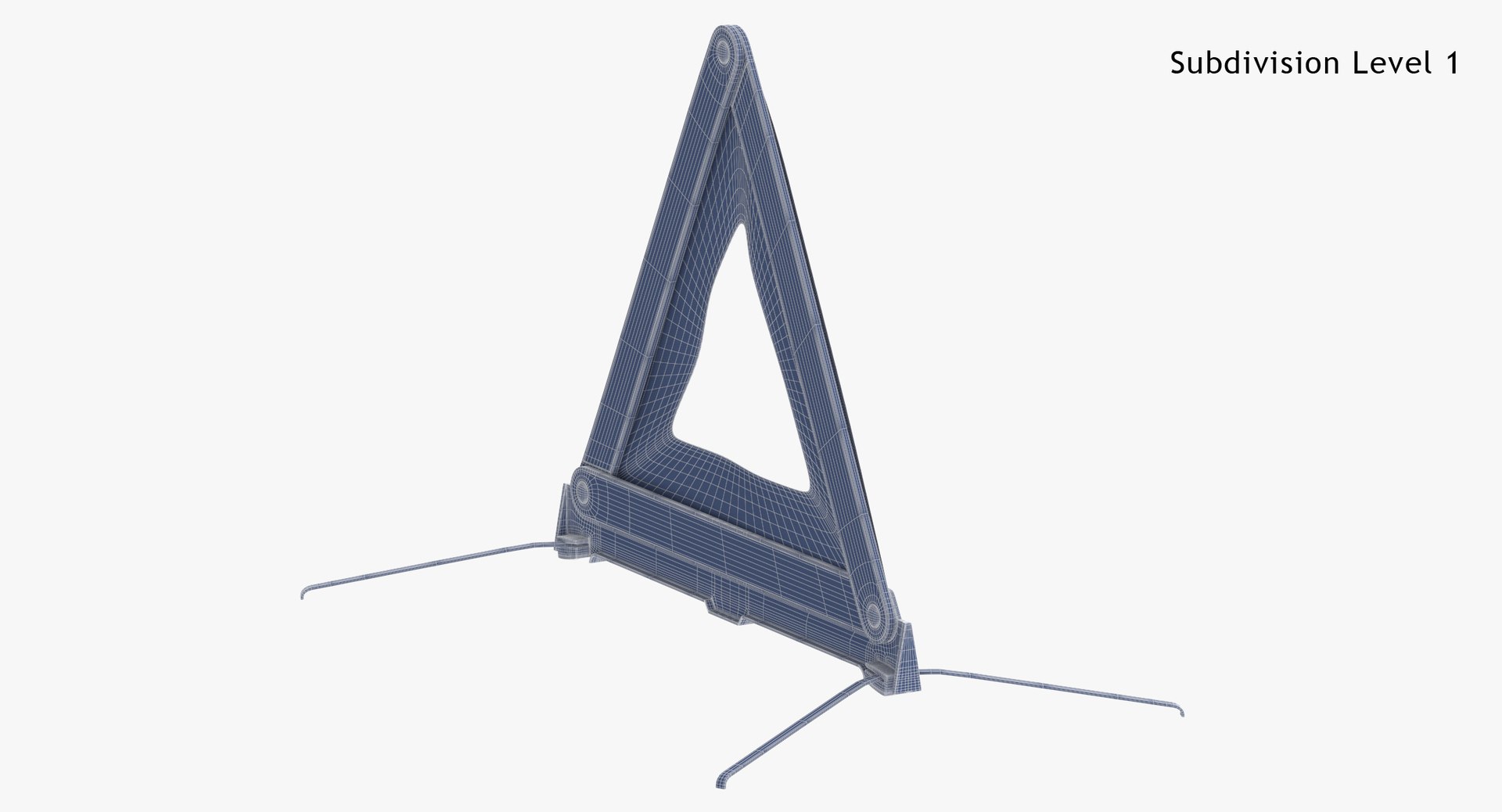 3D Safety Triangle 01 model - TurboSquid 1862846