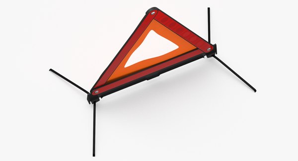 3D Safety Triangle 01 model - TurboSquid 1862846