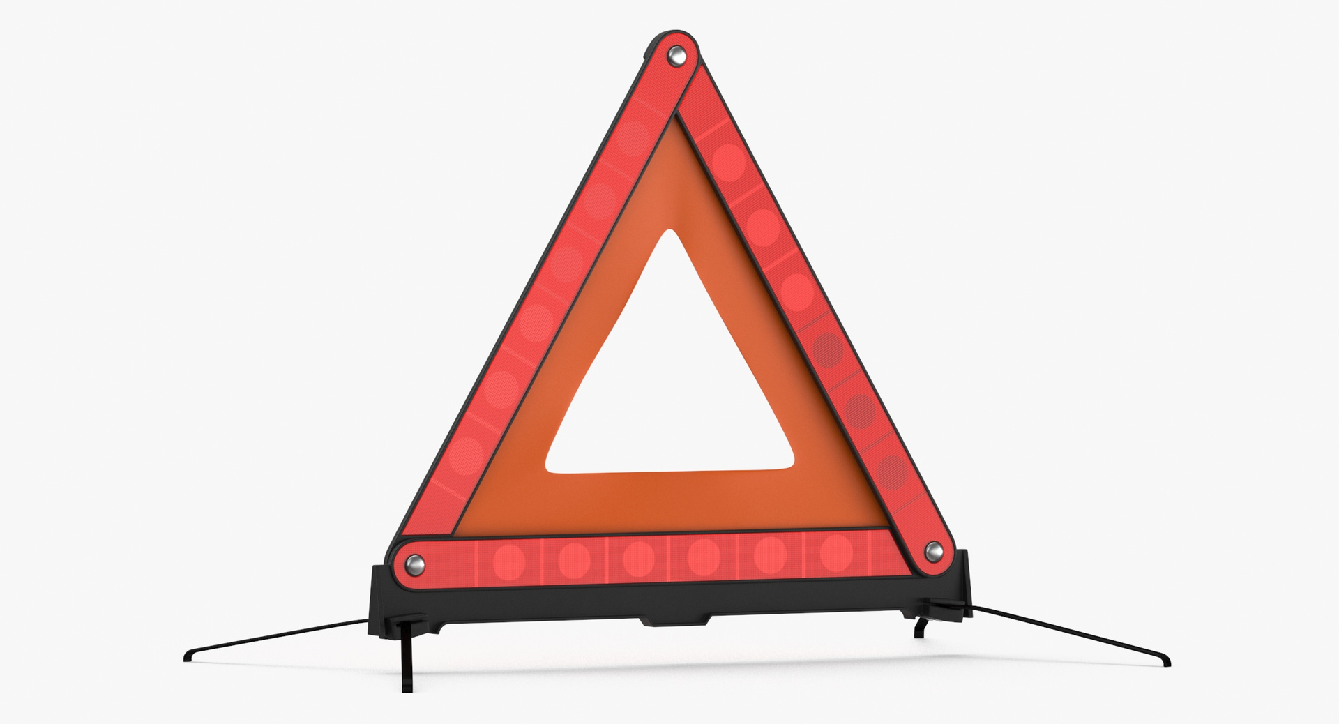 3D Safety Triangle 01 Model - TurboSquid 1862846