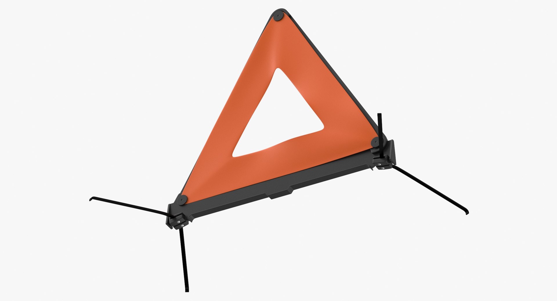 3D Safety Triangle 01 model - TurboSquid 1862846