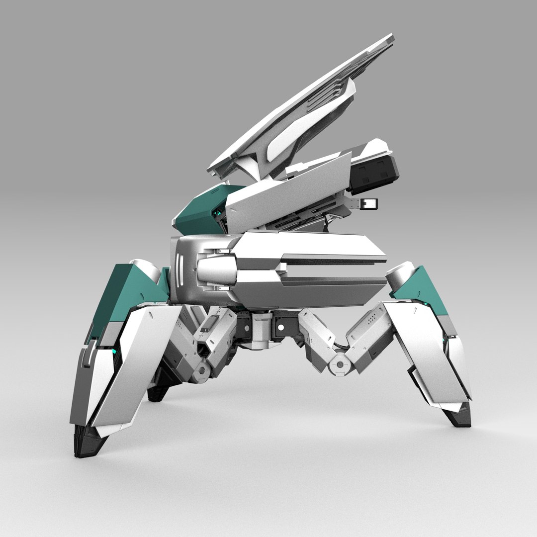Robot Tribot 201f 3D - TurboSquid 1521030