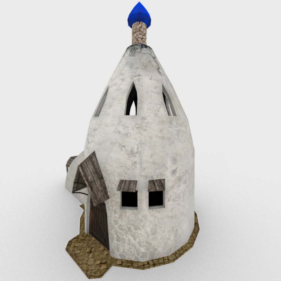 hut hovel games 3d model