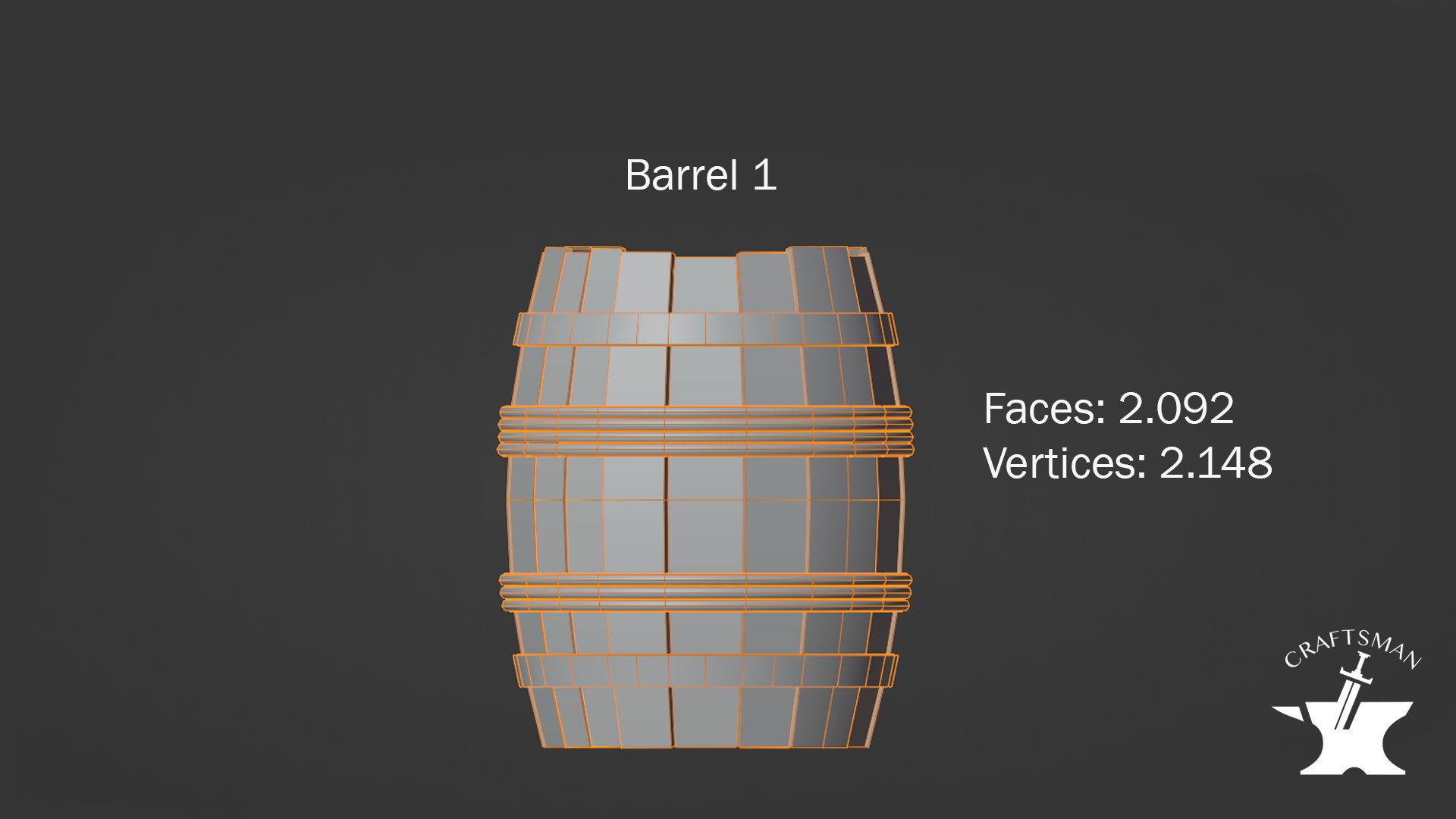 Old Realistic Barrel Model - TurboSquid 2055008