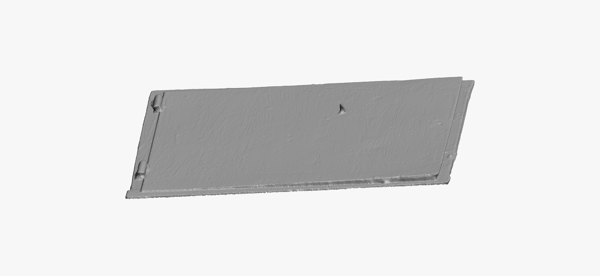 3D Old Metal Window Cover 01 RAW Scan Model - TurboSquid 1780928