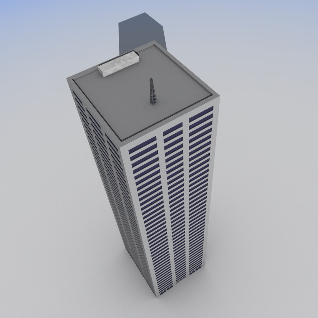 3d Tall Skyscraper