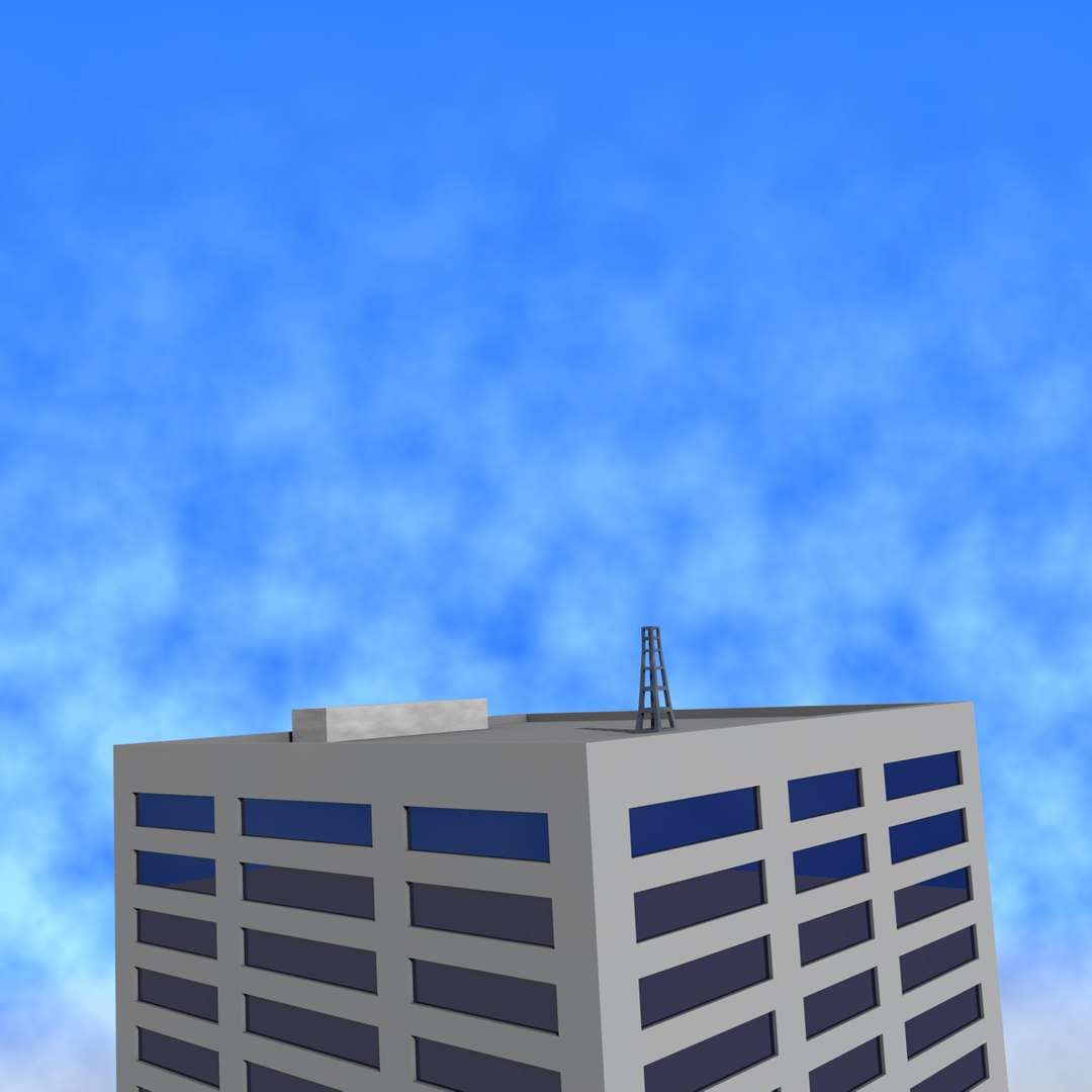 3d Tall Skyscraper