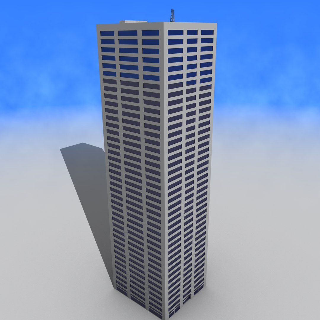 3d Tall Skyscraper