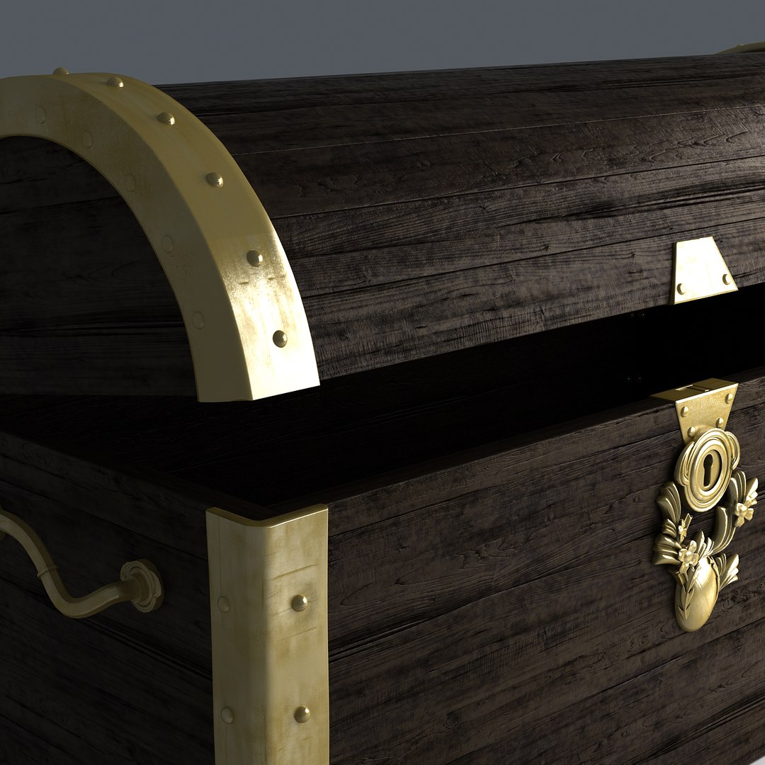 3ds max treasure chest