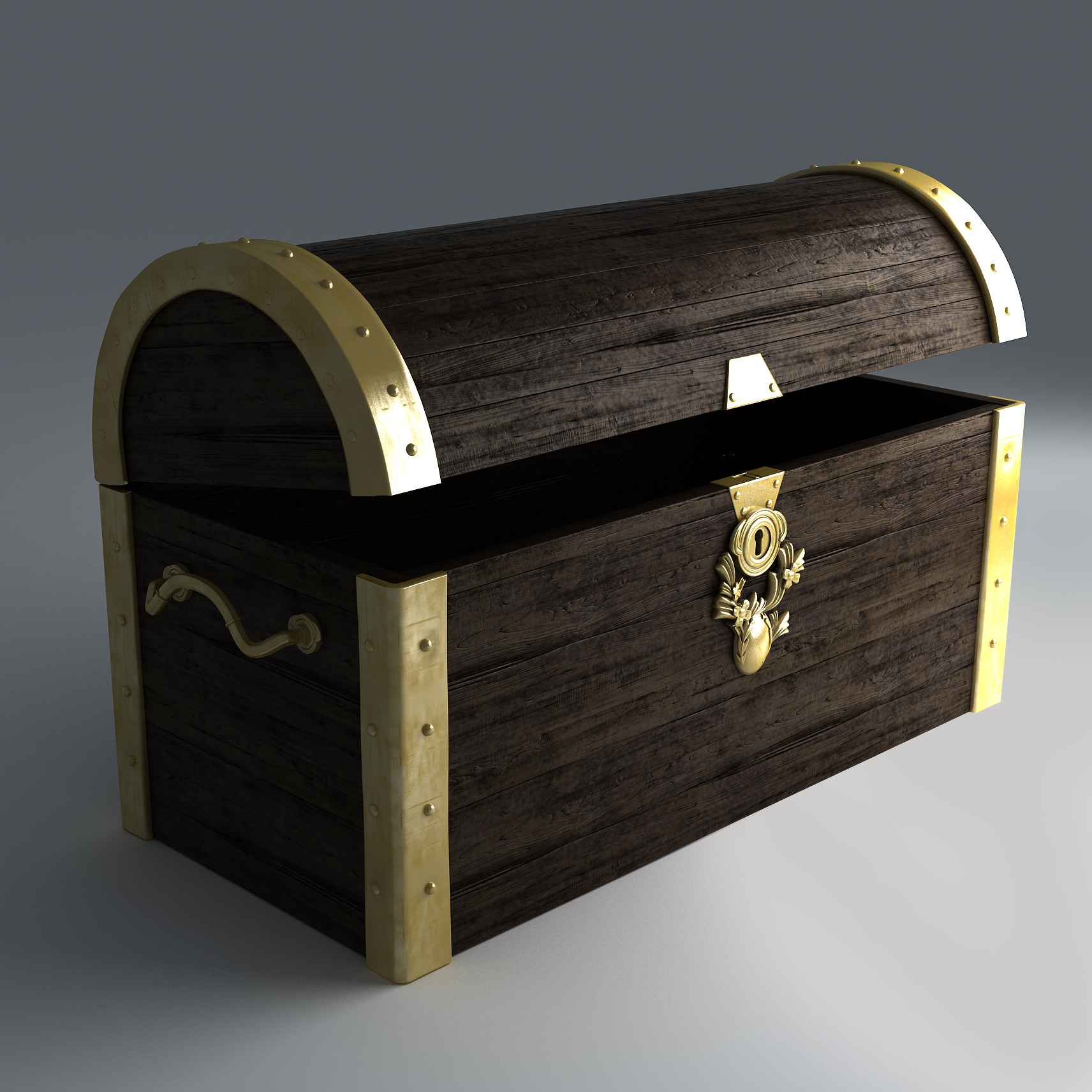 3ds max treasure chest