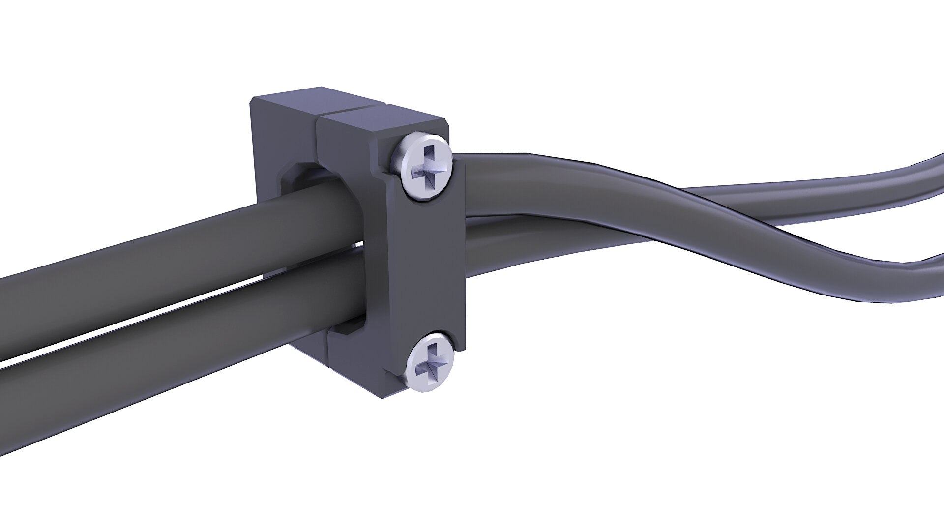 3D Model Cable Clamp - TurboSquid 1612840