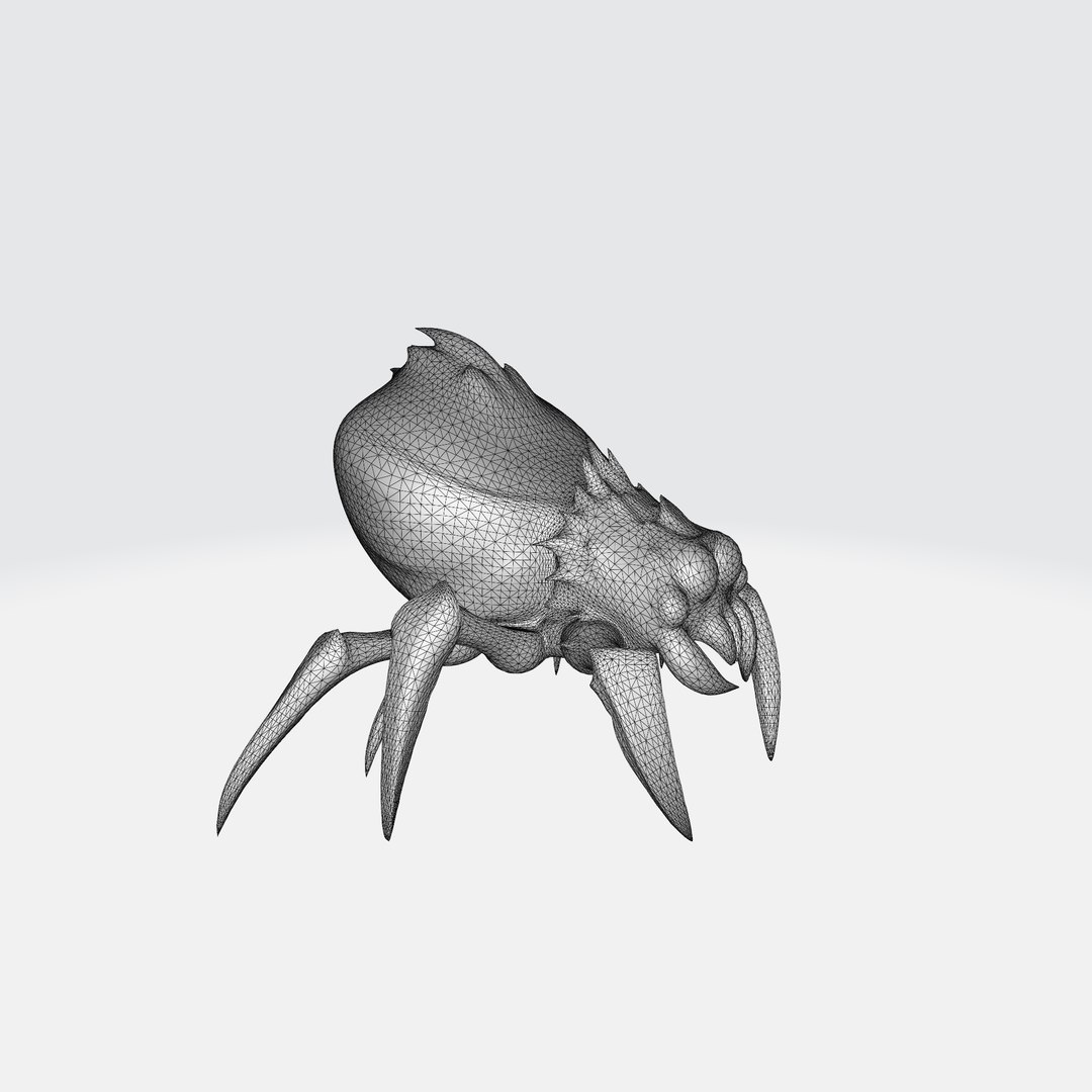 3D Fire Spider Model - TurboSquid 2362879