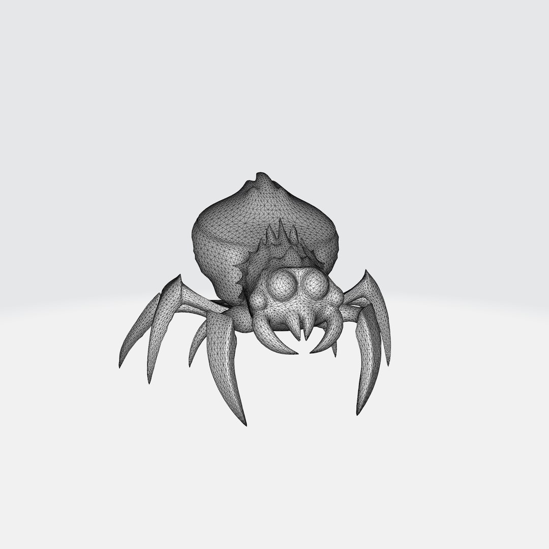 3D Fire Spider Model - TurboSquid 2362879
