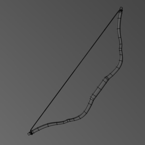 3d model bow