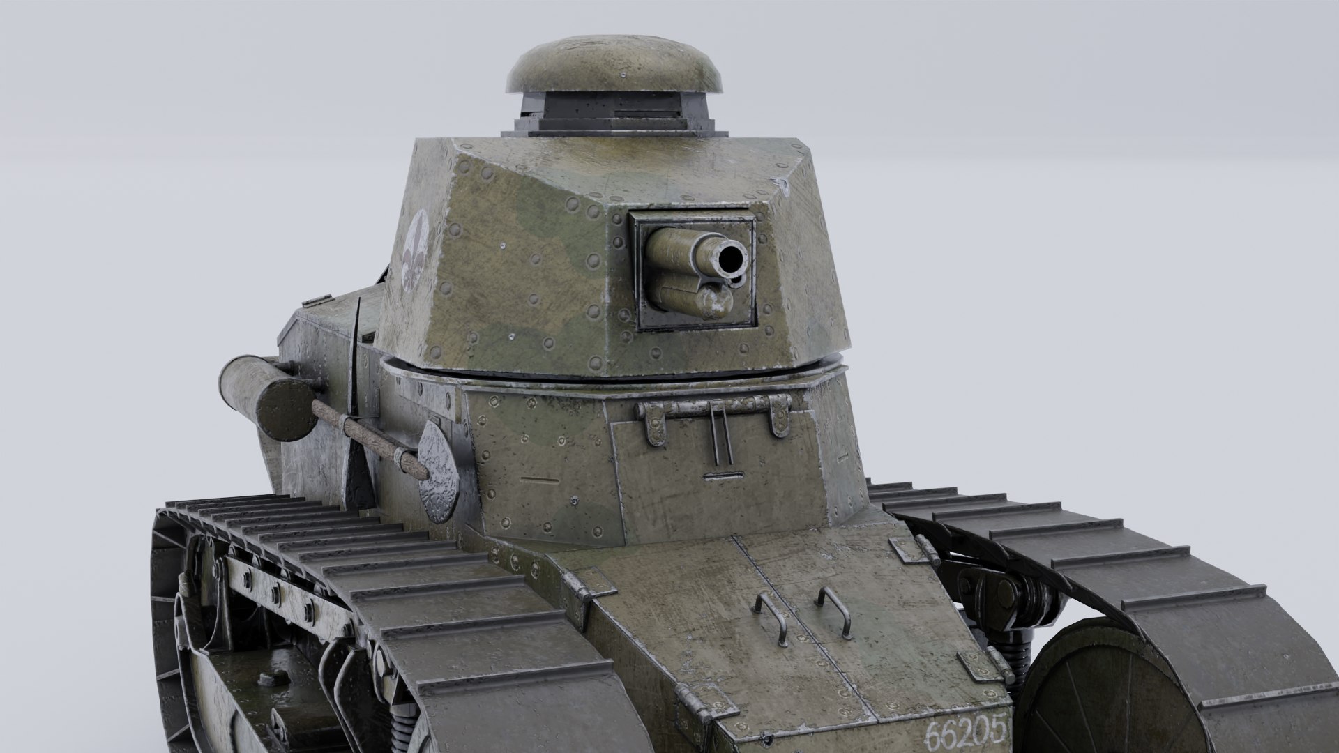 Renault Ft 3D Model - TurboSquid 1640101