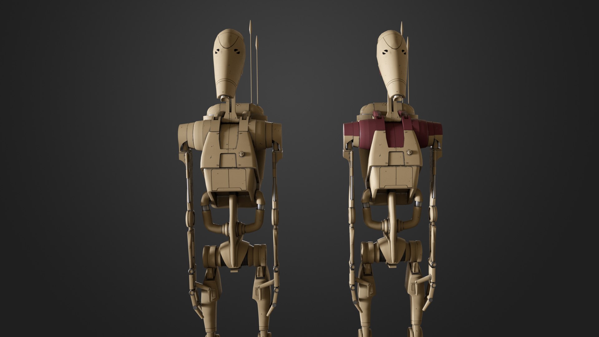 B1 Battle Droids 3D Model - TurboSquid 1635948