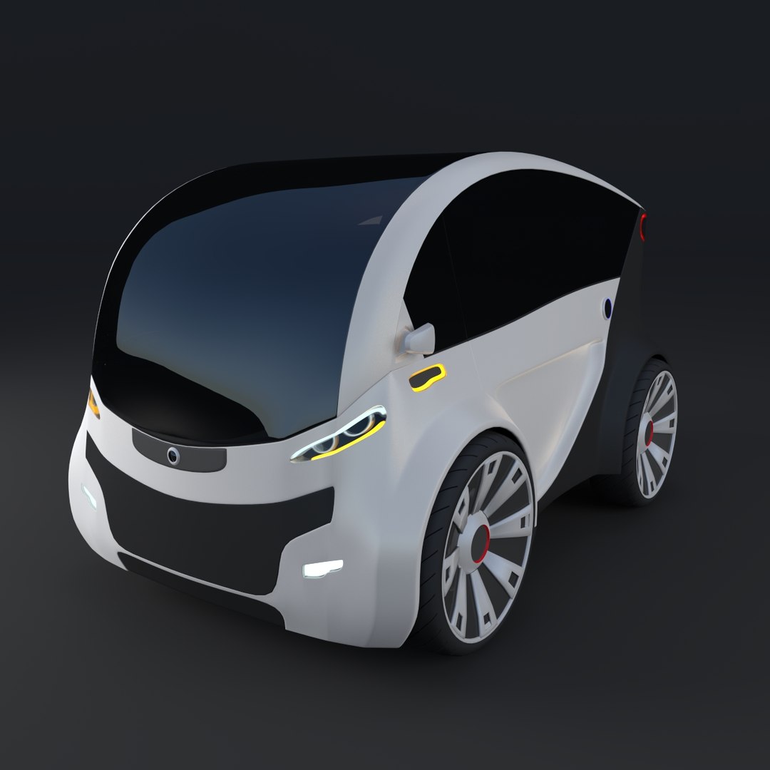 3d Model Electric Concept Car