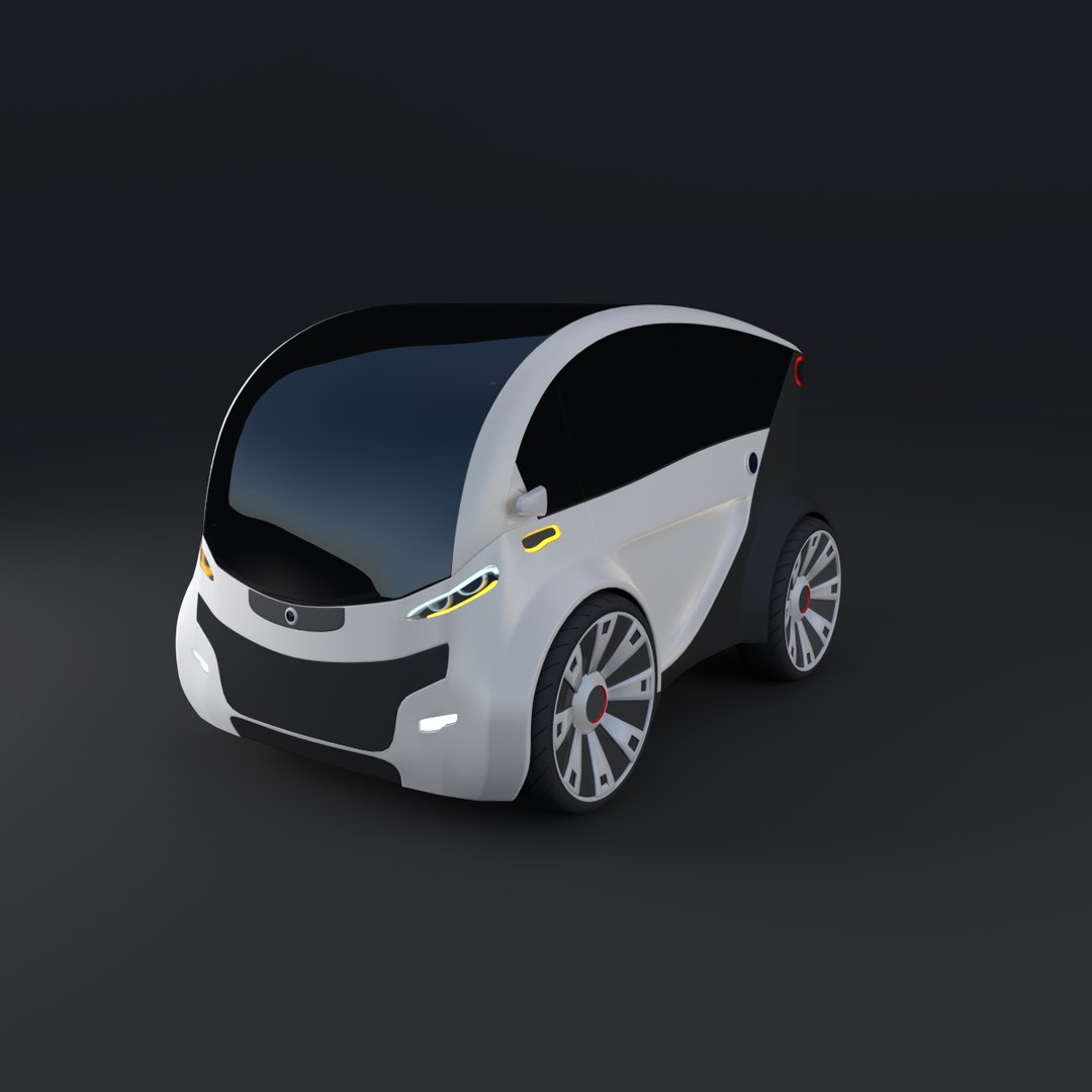3d Model Electric Concept Car