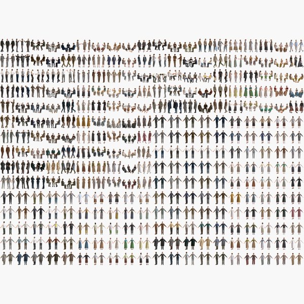 Kobiety azjatyckie Model 3D - TurboSquid 2397516