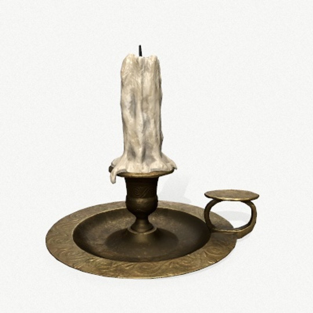 3D Candlestick - TurboSquid 2017986