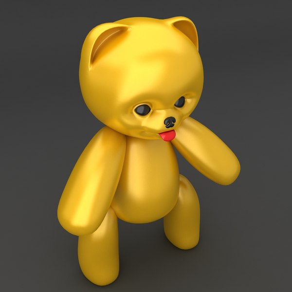 3d max teddy bear soft toy