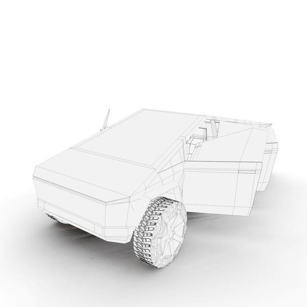 3D tesla cybertruck model - TurboSquid 1515415