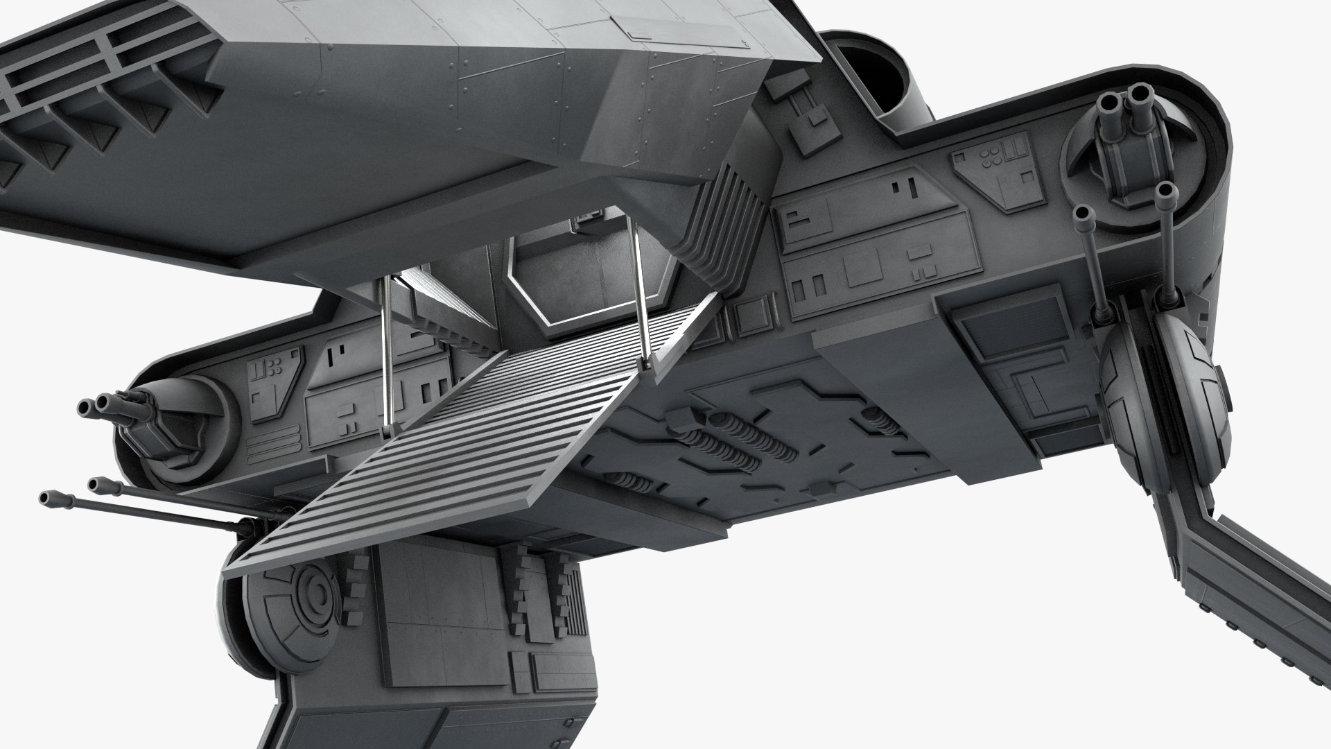 3D Shuttle Imperial Model - TurboSquid 1681267