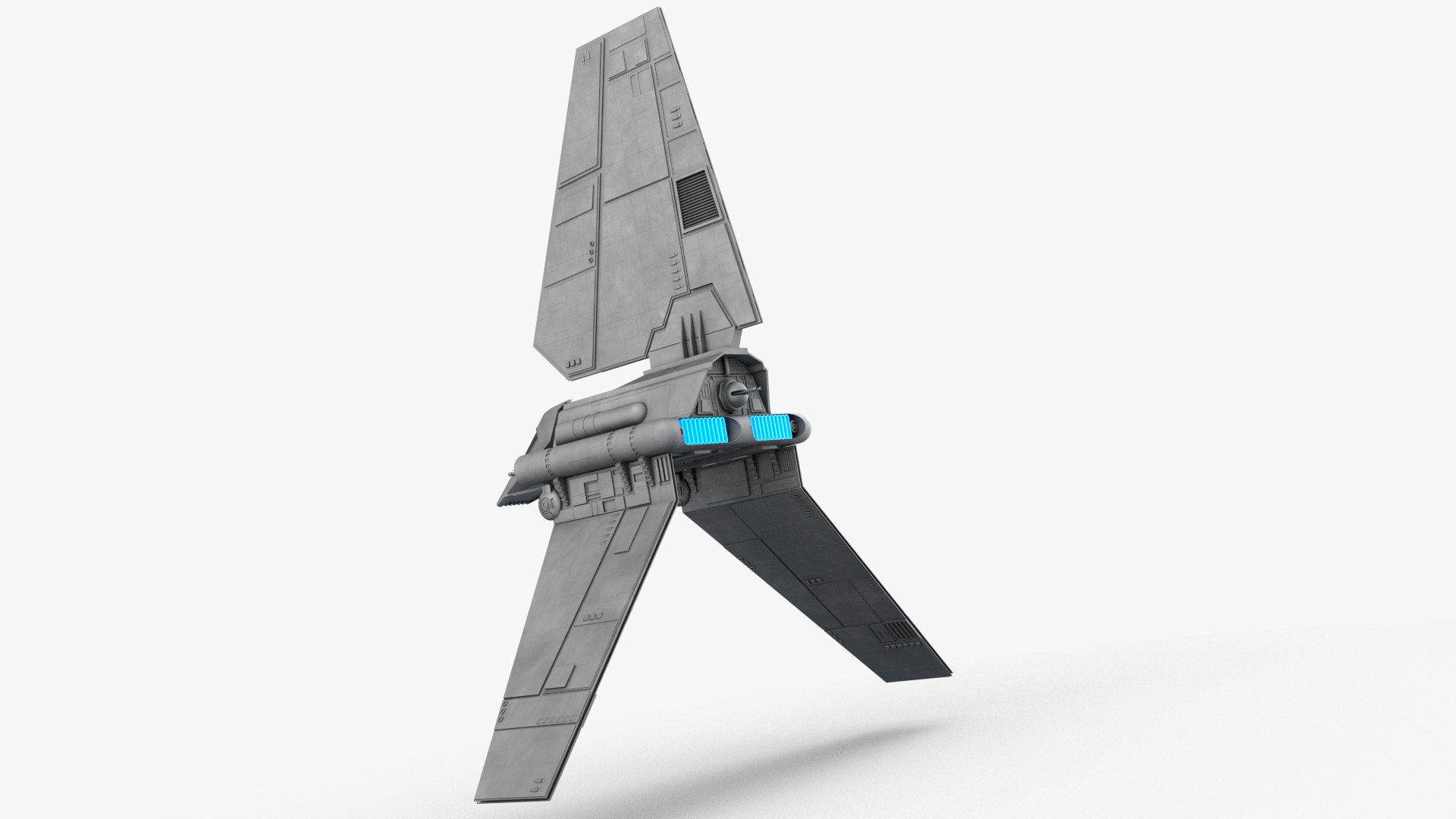 3D Shuttle Imperial Model - TurboSquid 1681267