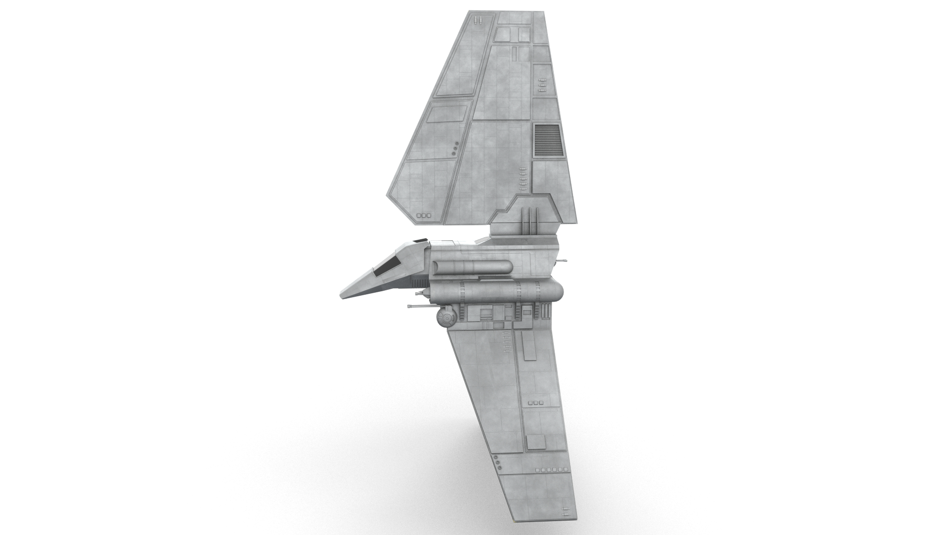 3D Shuttle Imperial Model - TurboSquid 1681267