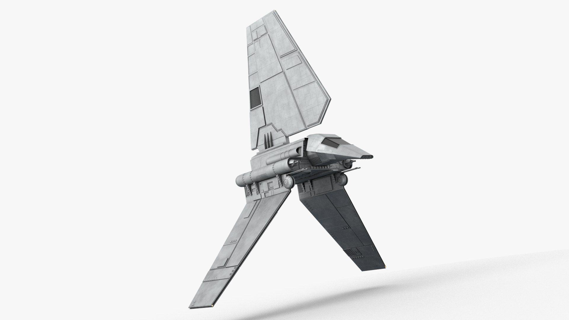 3D Shuttle Imperial Model - TurboSquid 1681267