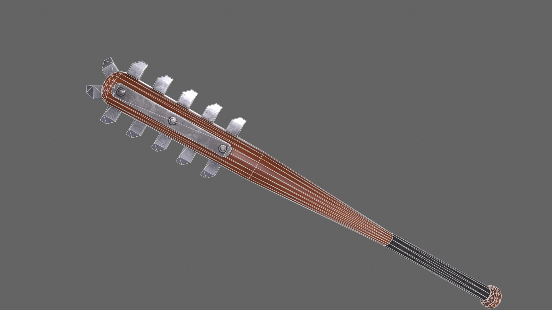 3D PBR Baseball Bat Weapon V4 - TurboSquid 1830203