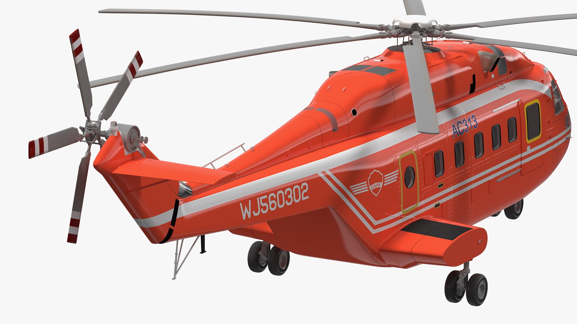 3D Avicopter Ac313 Attack Helicopter - TurboSquid 1495155