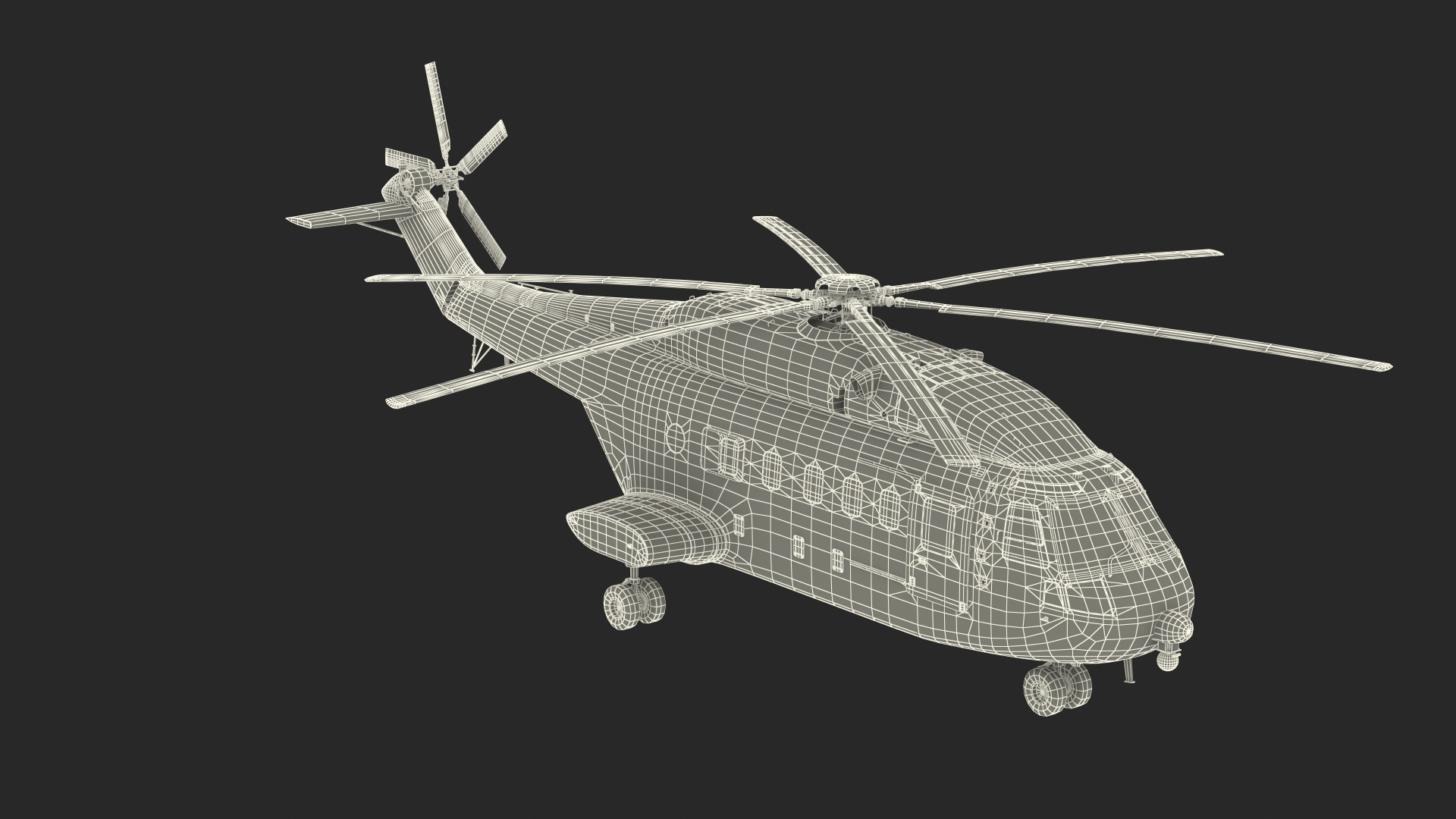 3D Avicopter Ac313 Attack Helicopter - TurboSquid 1495155