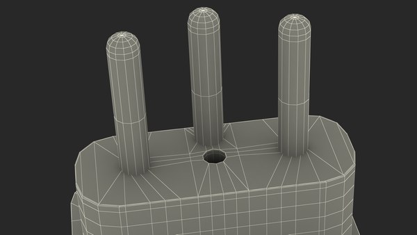 3D Type J Universal Plug Adapter Black - TurboSquid 1839187