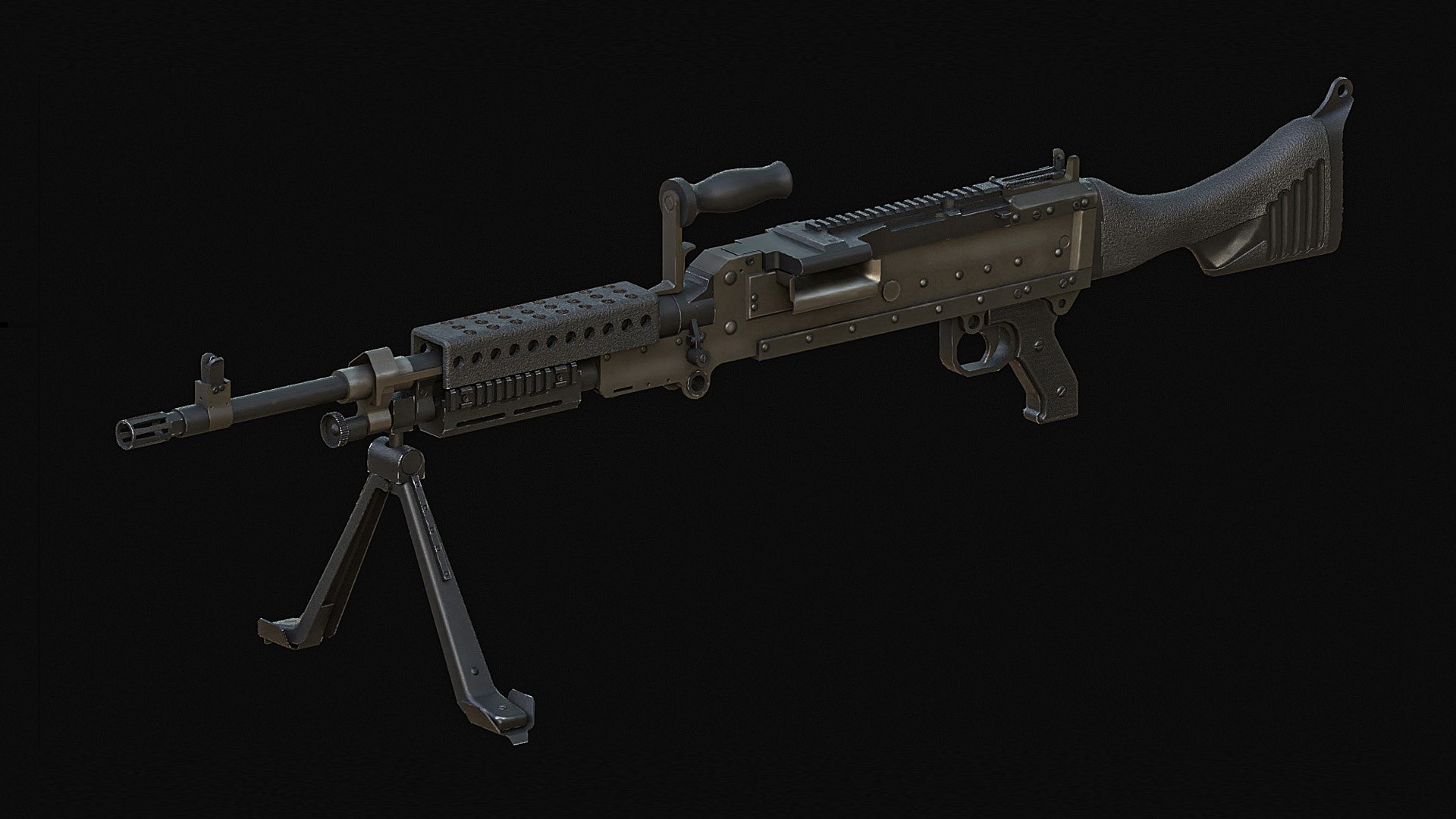 M240 M2 Mk19 3D Model - TurboSquid 1663343