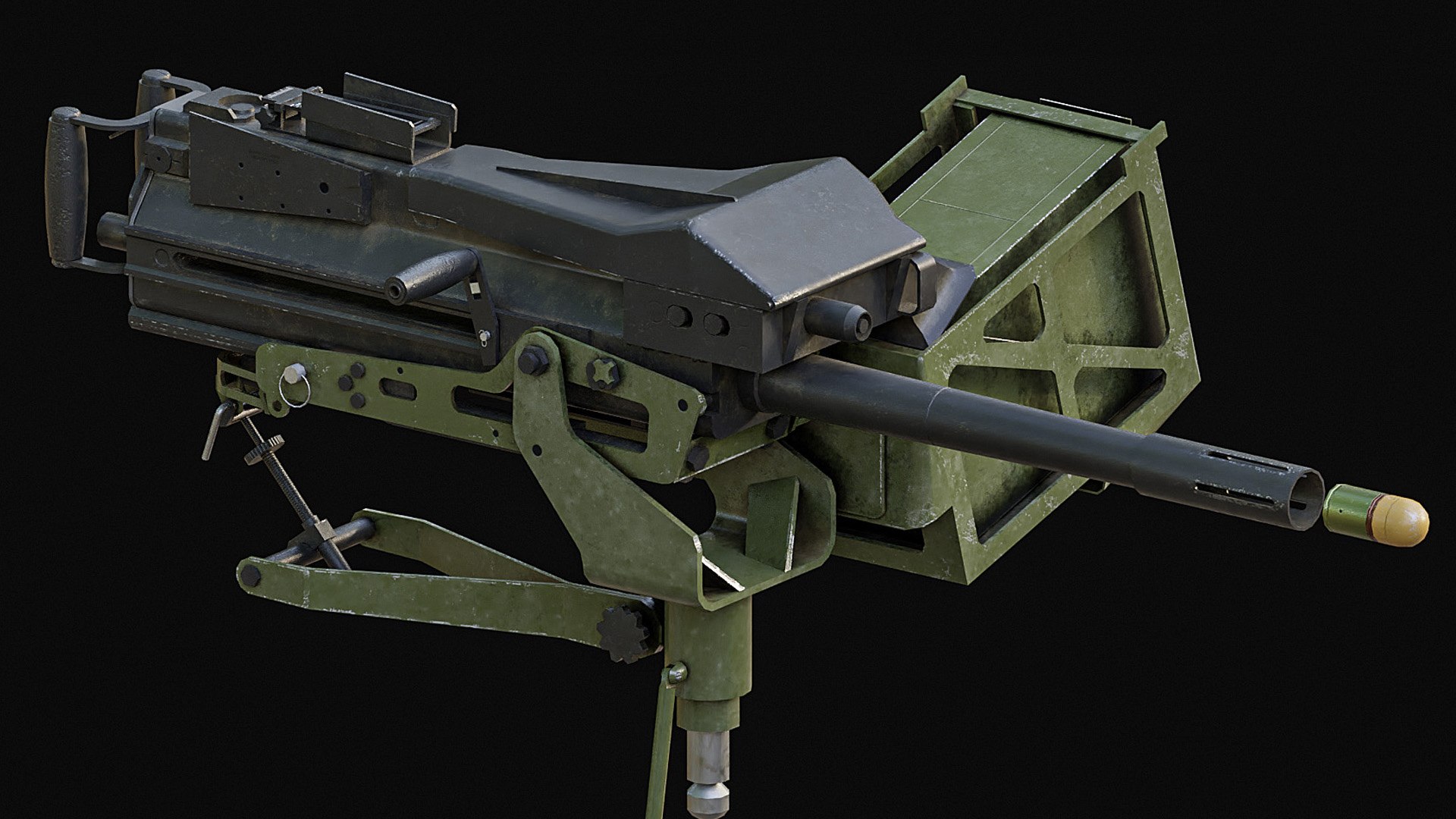 M240 M2 Mk19 3D Model - TurboSquid 1663343