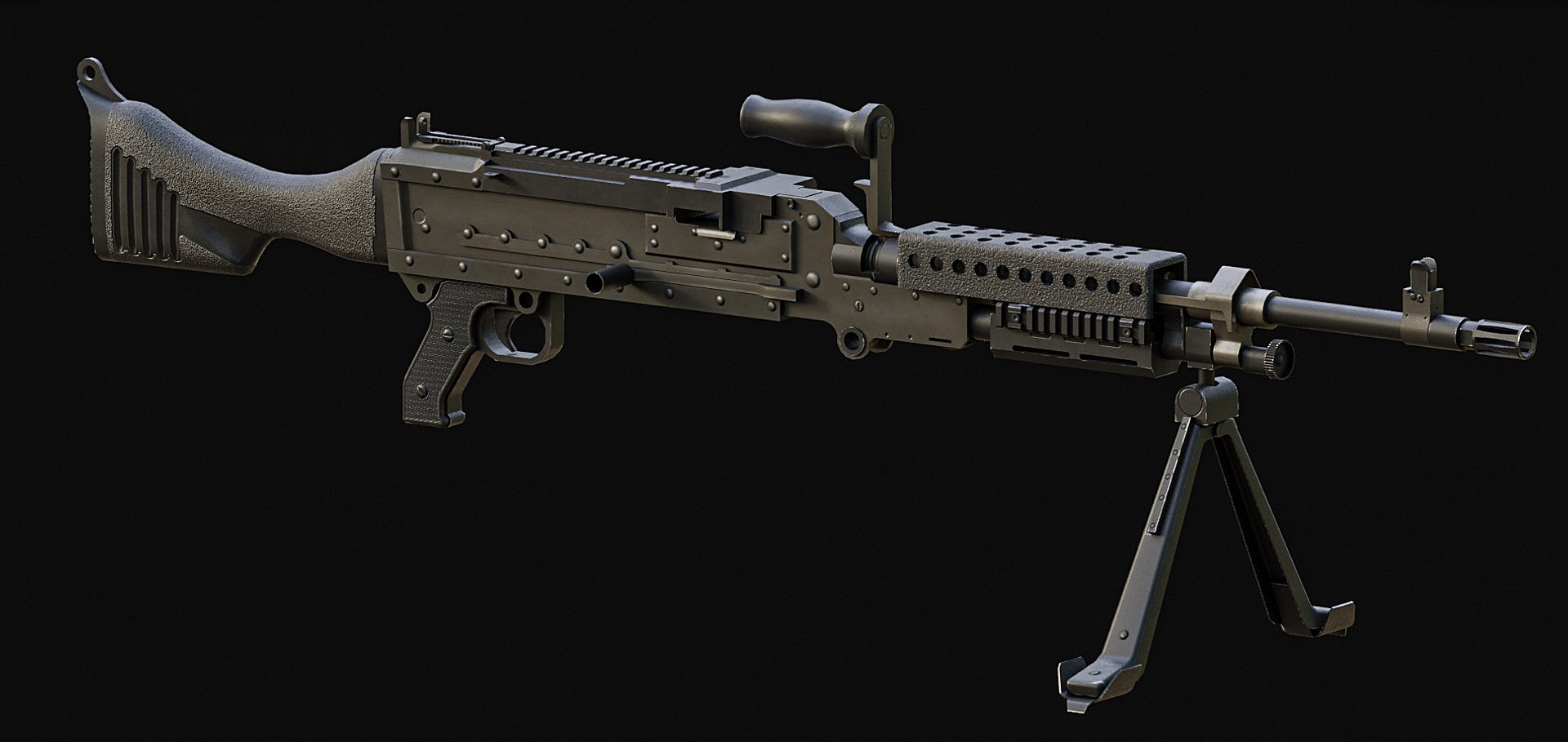 M240 M2 Mk19 3D Model - TurboSquid 1663343