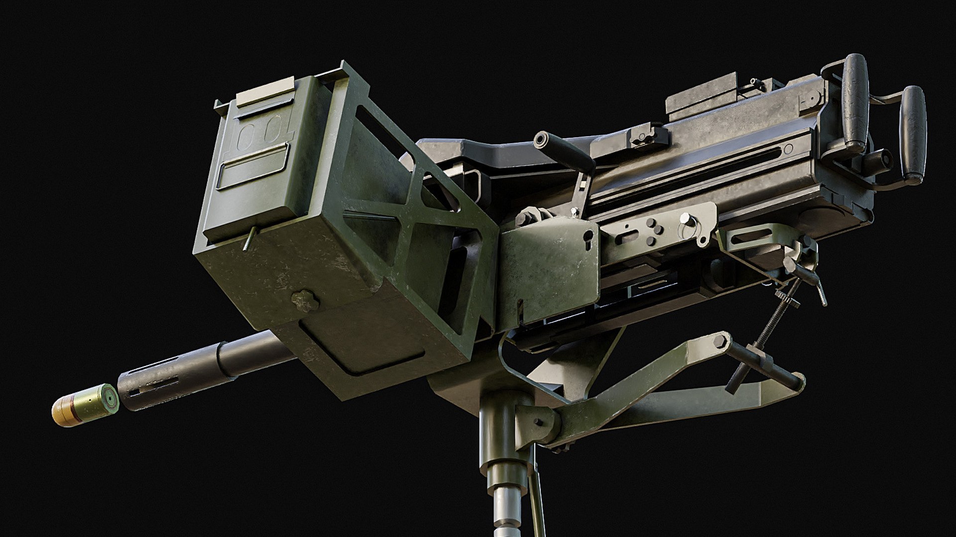 M240 M2 Mk19 3D Model - TurboSquid 1663343