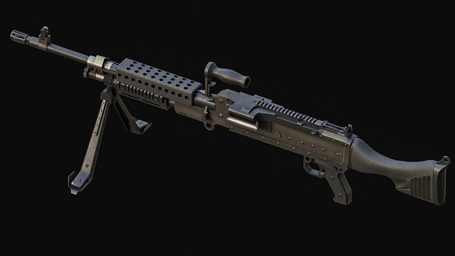 M240 M2 Mk19 3D Model - TurboSquid 1663343